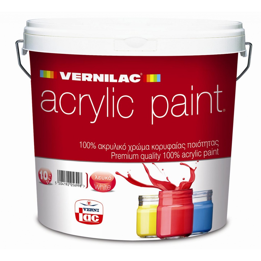 Αδιάβροχο ,ακρυλικό χρώμα, Vernilac, acrylic matt